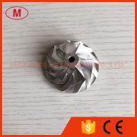 China KP35 reverse 6+6 blades 30.39/43.00mm point milling turbo milling/aluminum 2618/billet compressor wheel for sale