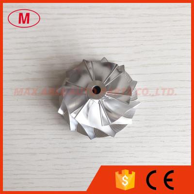 China GT15-25 41.80/54.00mm 6+6 blades high performance Turbo milling/aluminum 2618/billet compressor wheel for sale