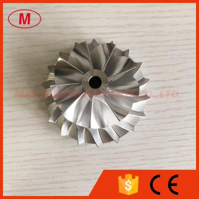 China K26 51.00/71.00mm 9+9 blades high performance milling/aluminum 2618/billet compressor wheel for 5326-970-0000 Upgrade for sale