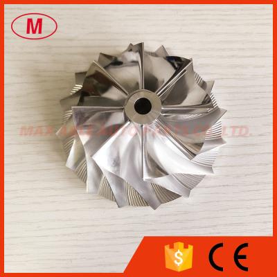 China TD08H 65.70/89.97mm 8+8blades racing Turbocharger milling/aluminum 2618/billet compressor wheel for sale