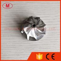 China KP39 35.00/46.00mm 8+0 blades Turbo aluminum 2618/milling/billet compressor wheel for sale