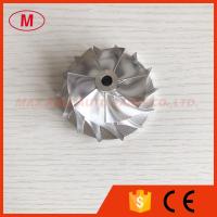 China RHF5 45.28/60.00mm 7+7blades high performance Turbo milling/aluminum 2618/billet compressor wheel VF23/1441AA171 for sale