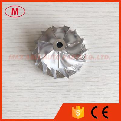 China RHF5 45.28/60.00mm 7+7blades high performance Turbo milling/aluminum 2618/billet compressor wheel VF23/1441AA171 for sale