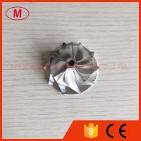 China RHB5 40.00/52.50mm 5+5blades high performance turbo milling/Aluminum 2618/billet compressor wheel for Mazda 323 GTX 1.8L for sale