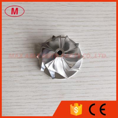 China RHB5 40.00/52.50mm 5+5blades high performance turbo milling/Aluminum 2618/billet compressor wheel for Mazda 323 GTX 1.8L for sale