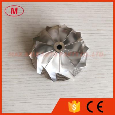 China GT3582 451644-0005 61.33/82.00mm 10+0 blades Turbocharger aluminum 2618/milling/billet compressor wheel for racing for sale