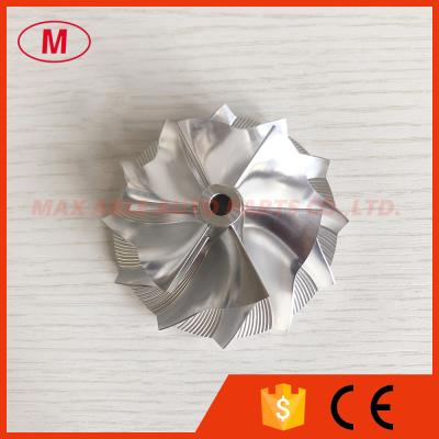 China B03G reverse 51.00/68.00mm 6+6 blades high performance turbo milling/aluminum 2618/billet compressor wheel for sale