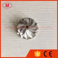 China TF035 6+6 blades 42.00/51.00mm high performance Turbo milling/aluminum 2618/billet compressor wheel for sale