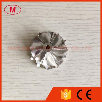 China TF035 6+6 blades 42.00/51.00mm high performance Turbo milling/aluminum 2618/billet compressor wheel for sale