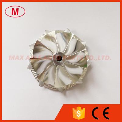 China TD03 41.00/50.96mm 9+0 blades turbocharger milling/aluminum 2618/billet compressor wheel for sale