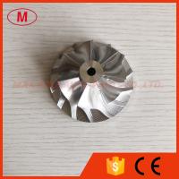 China TD06 55.08/75.00mm 7+7 blades point milling turbo milling/aluminum 2618 /billet compressor wheel for TF06-07*18KX3RC-12T for sale