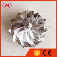 China GTB4702 76.00/102.38mm 11+0 blades turbo milling/aluminum 2618/billet compressor wheel for 14201-00Z1D Upgrade for sale