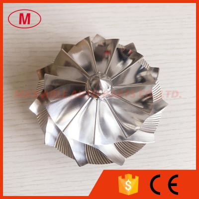 China GTB4702 76.00/102.38mm 11+0 blades turbo milling/aluminum 2618/billet compressor wheel for 14201-00Z1D Upgrade for sale