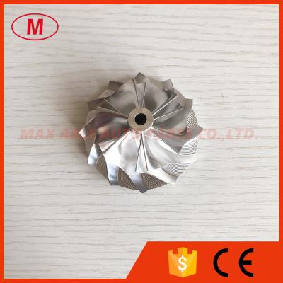 China K16 5324-123-2201 45.78/61.98mm 6+6 blades turbo milling/aluminum 2618/billet compressor wheel for 5324-970-7401 for sale