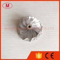 China B03G reverse 53.90/67.00mm 1867-123-2001 11+0 blades performance turbo milling/aluminum 2618/billet compressor wheel for sale