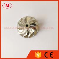 China TD03 reverse 31.30/44.01mm 6+6 blades Turbo milling/aluminum 2618/billet compressor wheel for sale