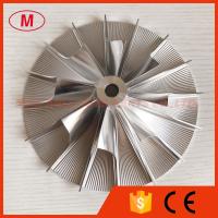China Supercharger 8+8 blades 82.76/145.90mm high performance turbo/milling/aluminum 2618/billet compressor wheel for sale