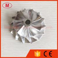 China 59.90/85.90mm 7+7blades high performance turbo Turbocharger milling/aluminum 2618/billet compressor wheel for sale