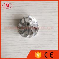 China RHF3 reverse 37.50/44.00mm 10+0blades high blade Turbo milling/aluminum 2618/billet compressor wheel for sale