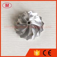 China B03G reverse 7+7 blades 59.00/76.00mm High performance Turbo milling/aluminum 2618/billet compressor wheel for sale