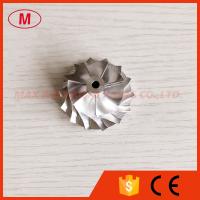 China KP39 31.97/44.98mm 7+7 blades high performance turbocharger milling/aluminum 2618/Billet compressor wheel for sale