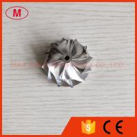 China KP39 35.57/46.00mm 6+6blades high performance Turbo milling/aluminum 2618/billet compressor wheel for sale