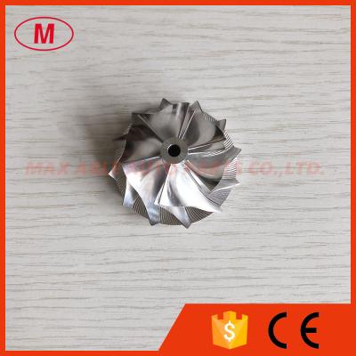 China KP39 35.57/46.00mm 6+6blades high performance Turbo milling/aluminum 2618/billet compressor wheel for sale