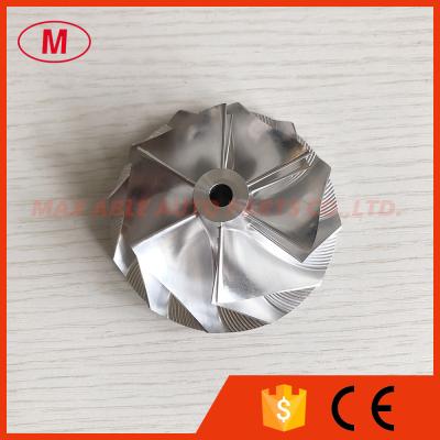 China T04E 56.48/74.99mm 442476-0014 6+6 blades high performance turbo milling/aluminum 2618/Billet compressor wheel for sale
