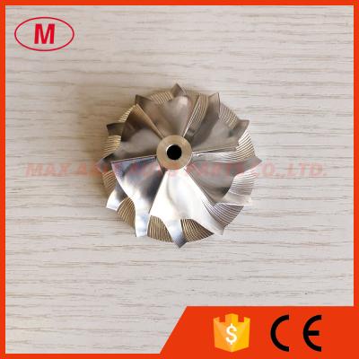 China K04 5306-123-2047 40.50/56.08mm 6+6 blades performance aluminum 2618/milling/billet compressor wheel for 5304-970-0189 for sale