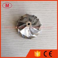 China TD025 Forward 47.04/58.00mm 6+6 blades Turbocharger milling/aluminum 2618/billet compressor wheel for sale