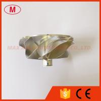 China G25-550 reverse 48.35/60.00mm 9+0 Blades Point milling turbo aluminum 2618/Milling/billet compressor wheel for sale