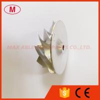 China G25-550 reverse 48.35/60.00mm 9+0 Blades Point milling turbo aluminum 2618/Milling/billet compressor wheel for sale