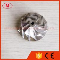 China T04E 6+6 blades 52.45/74.99mm turbocharger milling/aluminum 2618/billet compressor wheel for sale
