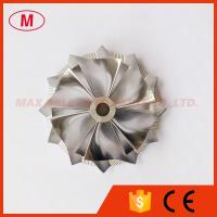 China TB25 445436-0009 47.20/60.13mm 6+6 blades high performance turbocharger milling/aluminum 2618/billet compressor wheel for sale