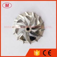 China GT2835 52.80/73.00mm 7+7blades high performance Turbocharger aluminum 2618/milling/billet compressor wheel for sale