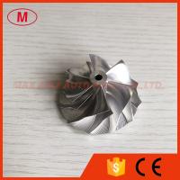 China KP39 reverse 41.00/50.96mm 6+6 blades high performance milling/aluminum 2618/Billet compressor wheel for sale