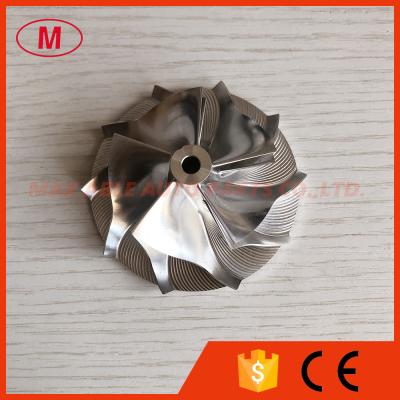 China TD04 5+5 blades 49.62/68.58mm high performance turbocharger milling/aluminum 2618/billet compressor wheel for sale