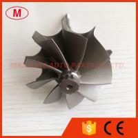 China K16 49/55mm 9 blades for journal bearing turbo wheel/turbine shaft&wheel for sale