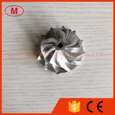China RHF5 forward 39.94/52.50mm 6+6 blades high performance Turbo milling/aluminum 2618/billet compressor wheel for 06H145702 for sale