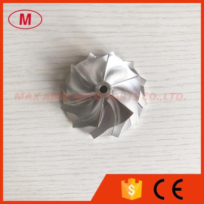 China TD04HL reverse 48.50/60.00mm 6+6 blades LEP Style Performance Turbocharger milling/aluminum 2618/billet compressor wheel for sale