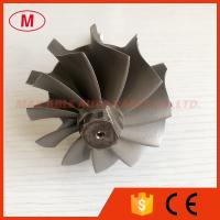 China TD06H 58.8x67.2mm 11 blades  journal bearing turbine shaft wheel for sale