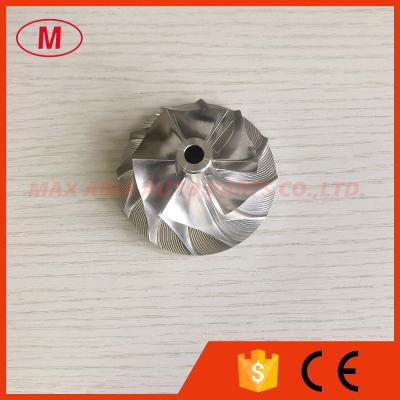 China TA31 409096-0014 6207-81-8130 42.55/60.25mm 6+6 blades turbo milling/aluminum 2618/billet compressor wheel for  KOMATSU for sale
