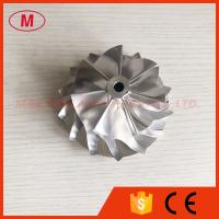 China S200-EFR 1291-123-2001 67.80/92.15mm 7+7 blades high performance Turbo milling/aluminum 261/billet compressor wheel for sale