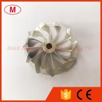 China S400 79.99/113.00mm 11+0 blades high blade milling/aluminum 2618/Billet compressor wheel for sale