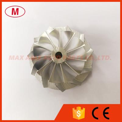 China S400 79.99/113.00mm 11+0 blades high blade milling/aluminum 2618/Billet compressor wheel for sale
