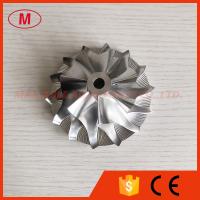 China RHC7 57.23/85.90mm 7+7 blades high performance Turbocharger milling/aluminum 2618/billet compressor wheel for sale
