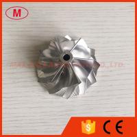 China TD05H 52.00/68.01mm 6+6 blades reverse high performance Turbo milling/aluminum 2618/billet compressor wheel for sale