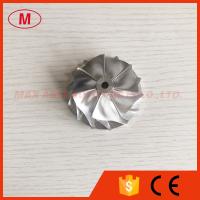 China TD04HL 20T 49189-X 47.04/58.00mm 7+7 blades Turbocharger Milling/aluminum 2618/billet compressor wheel for 49189-07220 for sale