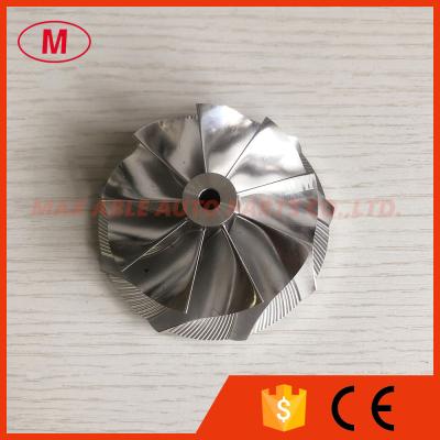 China reverse 9+0 blades 62.00/76.00mm turbo milling/aluminum 2618/billet compressor wheel for sale