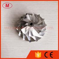 China K27 61.47/89.00mm 7+7 blades Turbo milling/aluminum 2618/billet compressor wheel for sale